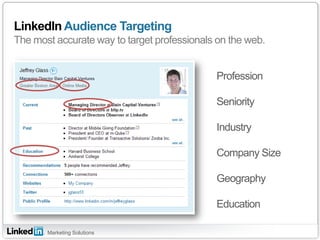 LinkedIn Marketing Solution | PPT