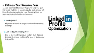Linkedin marketing strategy | PPTX