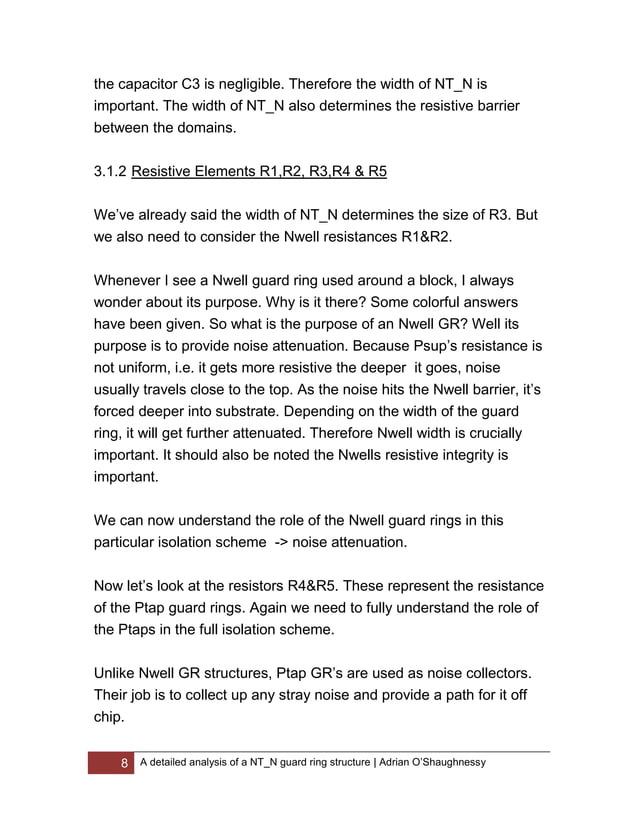NT_N Guard Ring Noise Analysis | PDF | Chemistry | Science