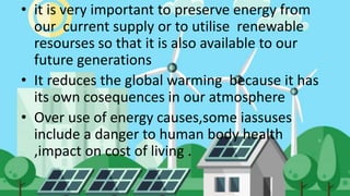 ROLE OF INFORMATION TECHNOLOGY IN ENERGY CONSERVATION | PPTX