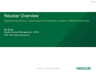 Neustar services | PPT