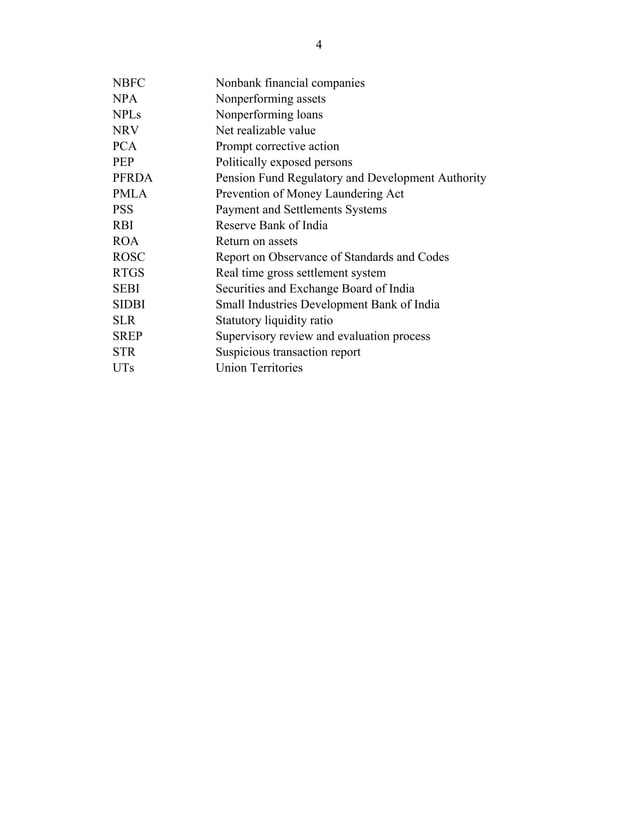 BASEL CORE PRINCIPLES FOR EFFECTIVE BANKING SUPERVISION DETAILED ...