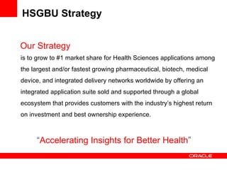 Oracle Health Science | PPT