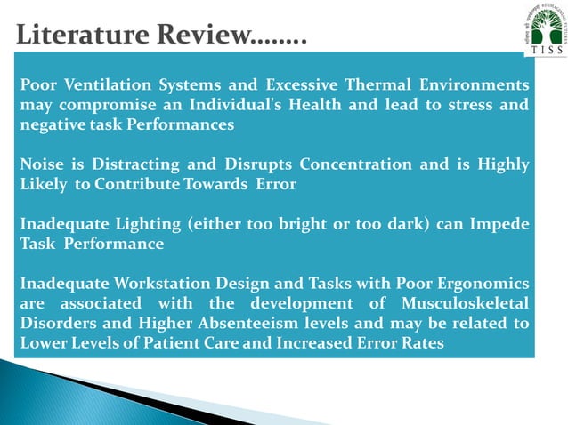 INTERDEPENDENCE OF HOSPITAL PHYSICAL STRUCTURE AND POLICIES ON PATIENT ...