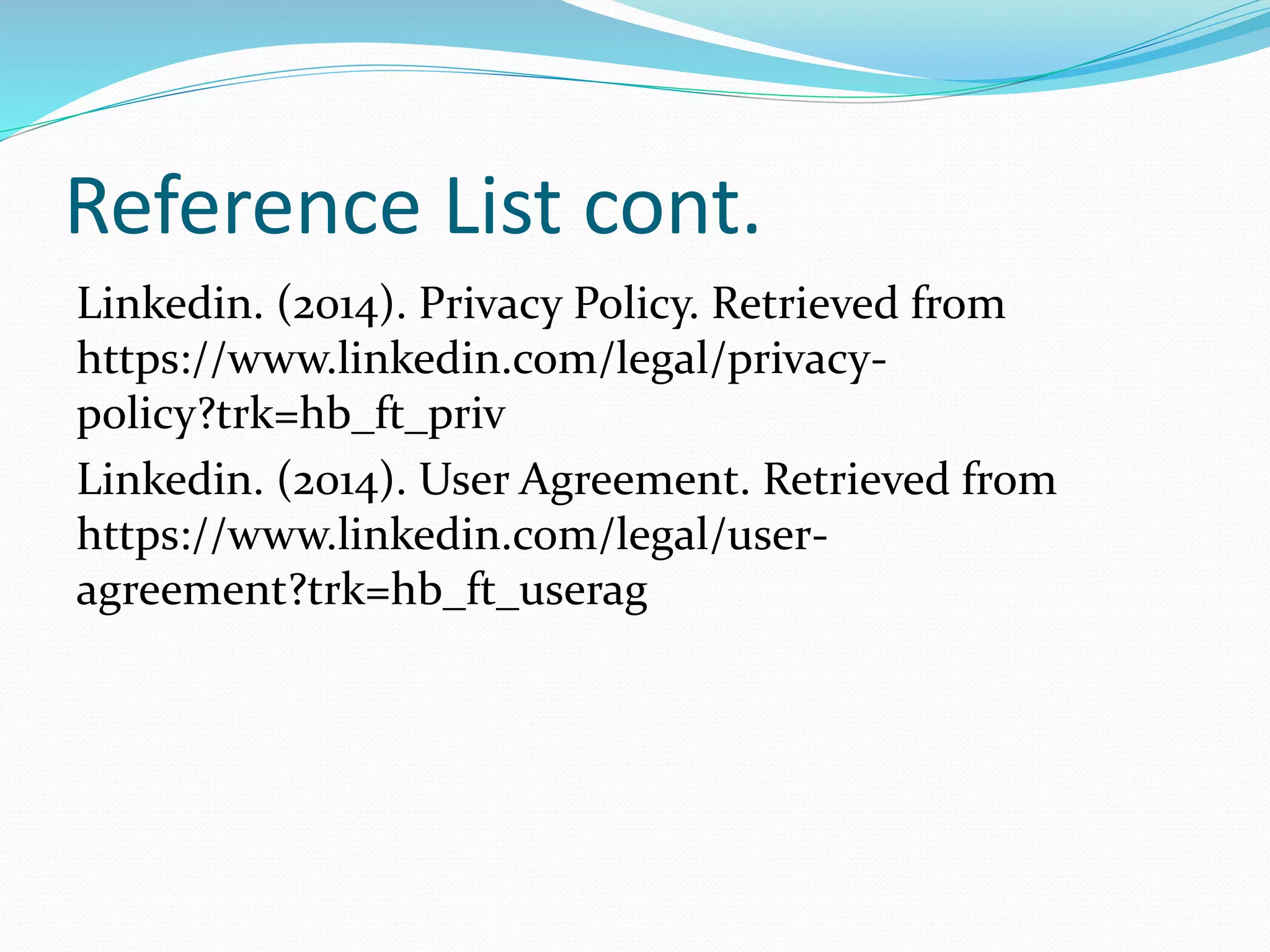 Linkedin policy primer | PPT