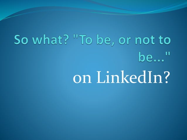 Linkedin policy primer | PPT
