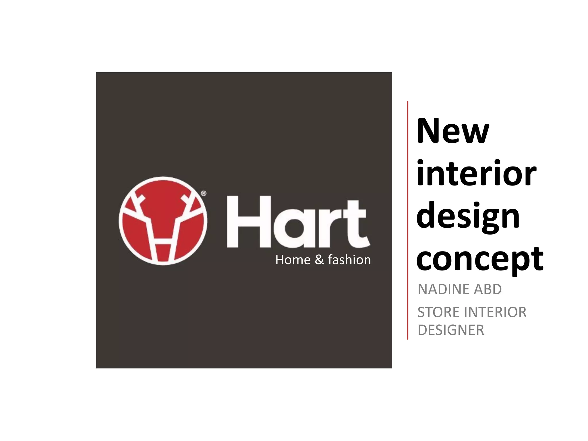 STORE DESIGN | Hart Stores | Quebec. Canada | PPT