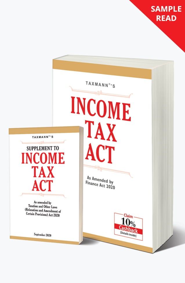 Taxmann's Income Tax Act with Supplement | PDF