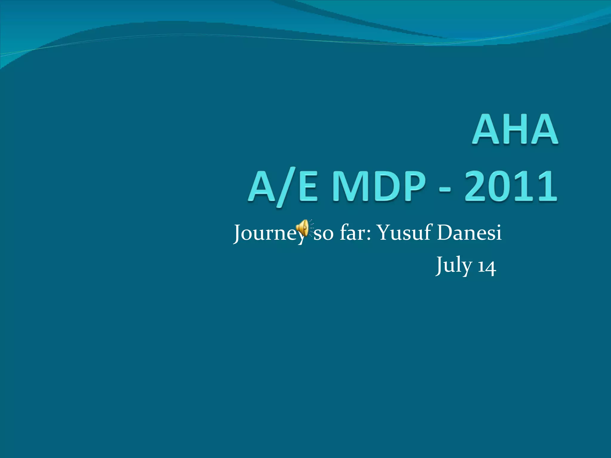 Management Development Programme | PPT