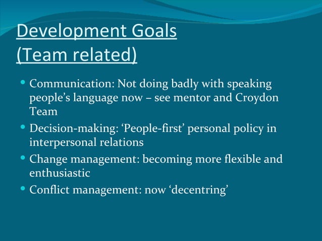 Management Development Programme | PPT
