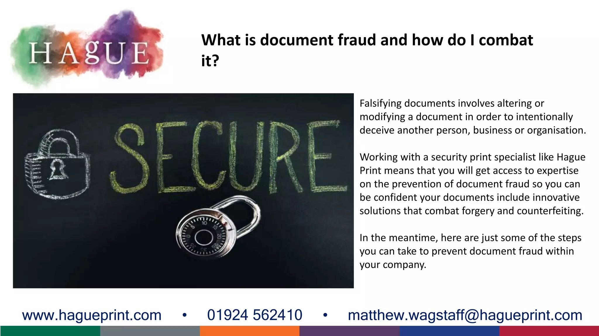 How to prevent document fraud - Tips | PPT