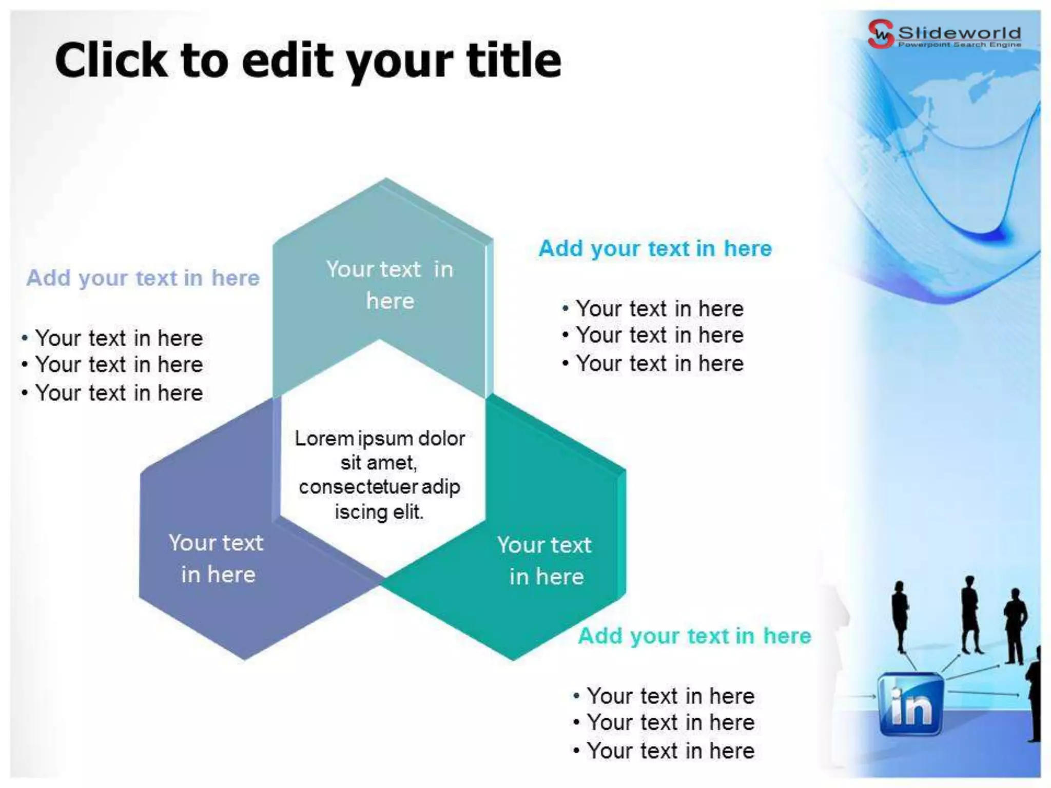 LinkedIn Powerpoint Template - Slideworld.com