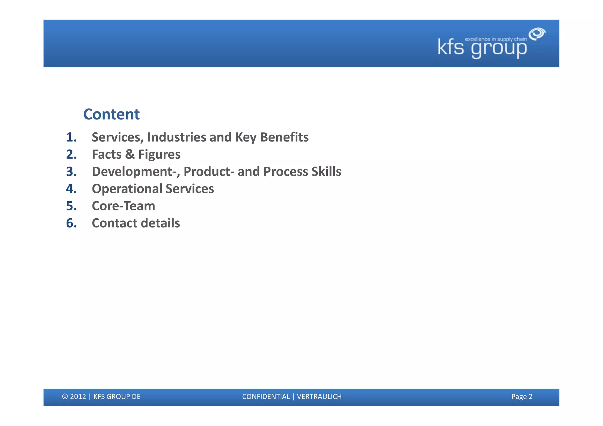 KFS GROUP Introduction | PDF