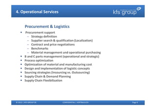 KFS GROUP Introduction | PDF | Business | Business and Finance