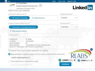 Linkedin Survey | PPTX