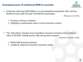 Context Aware Technologies & BPM | PPT