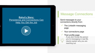 LinkedIn PPT for building a good profile. | PPTX