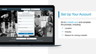 LinkedIn PPT for building a good profile. | PPTX