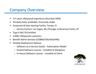 Mangrove Software Powerpoint | PDF