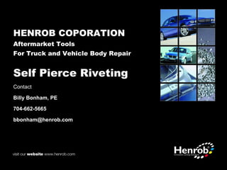 Henrob Body Repair Tools | PPT