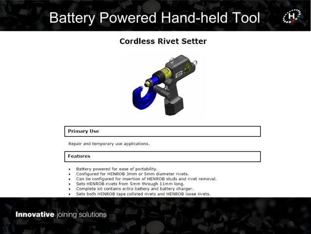 Henrob Body Repair Tools | PPT