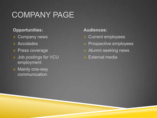 Linkedin & VCU | PPT