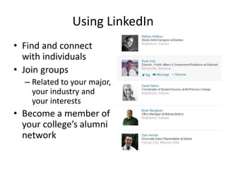 A College Student's Guide to LinkedIn | PPTX