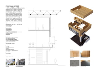 PROJECT SHOWCASE Materialisation & Visuals | PPT