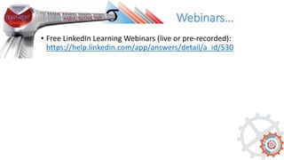 Your LinkedIn Presence | PPTX | Social Networking | Internet