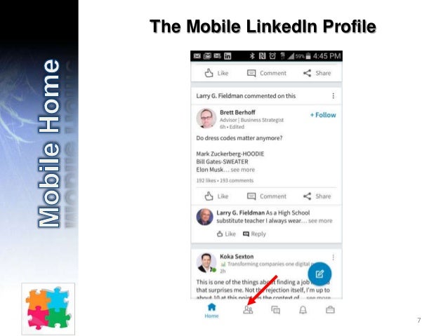 LinkedIn Profile 2019 Mobile App