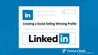 Linked in profile guide for bank lenders | PPTX
