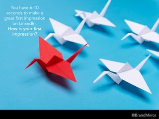 Linkedin Profile Tips Updated Ppt
