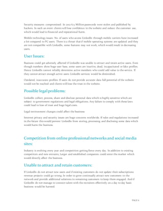Linkedin research report | DOCX