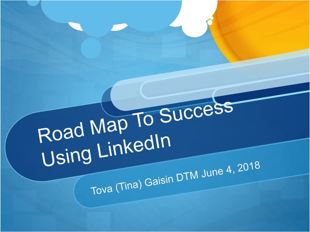 LinkedIn Roadmap for Success in Business and for Jobs | PPT