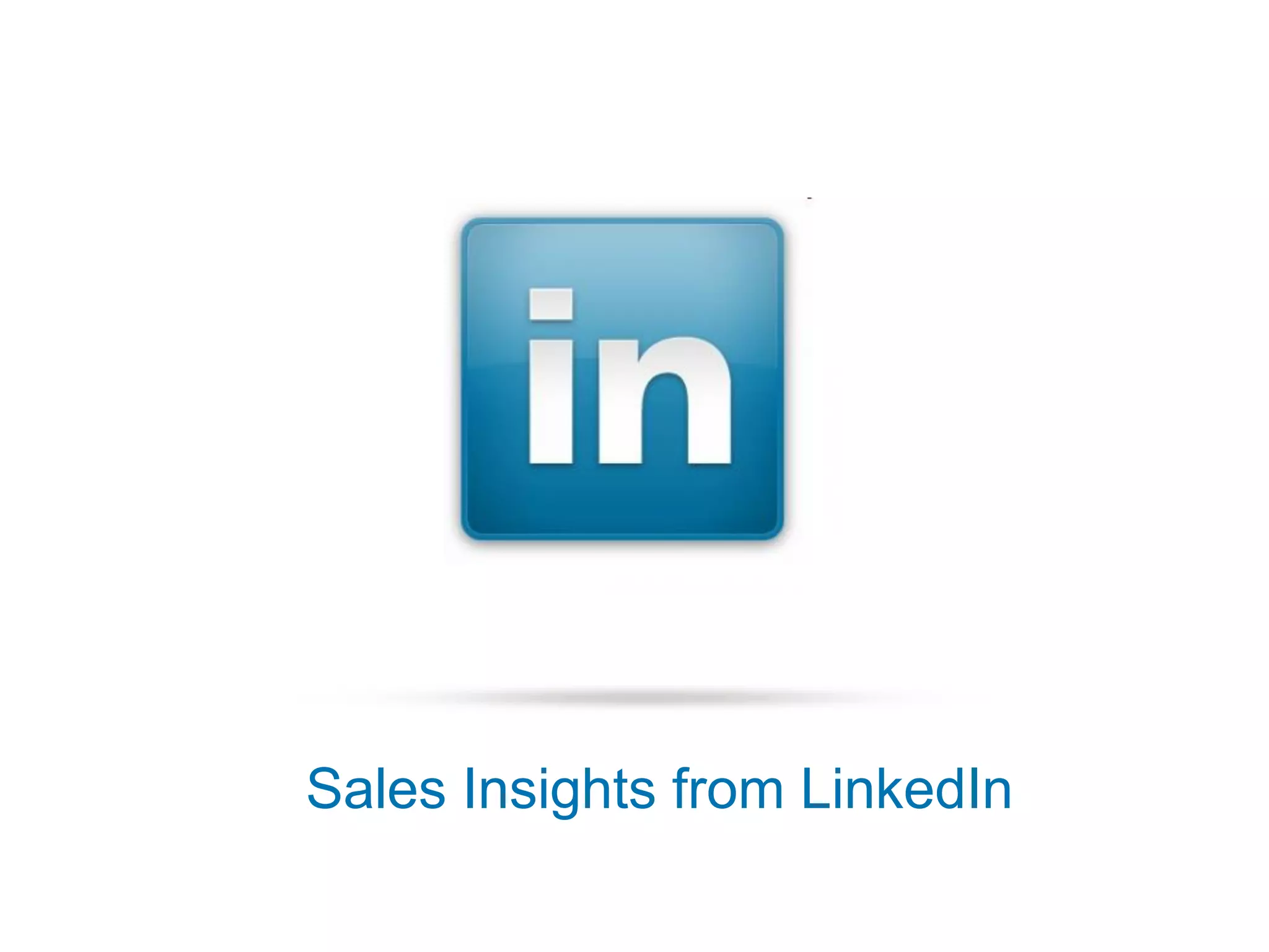 LinkedIn Sales Navigator | PDF