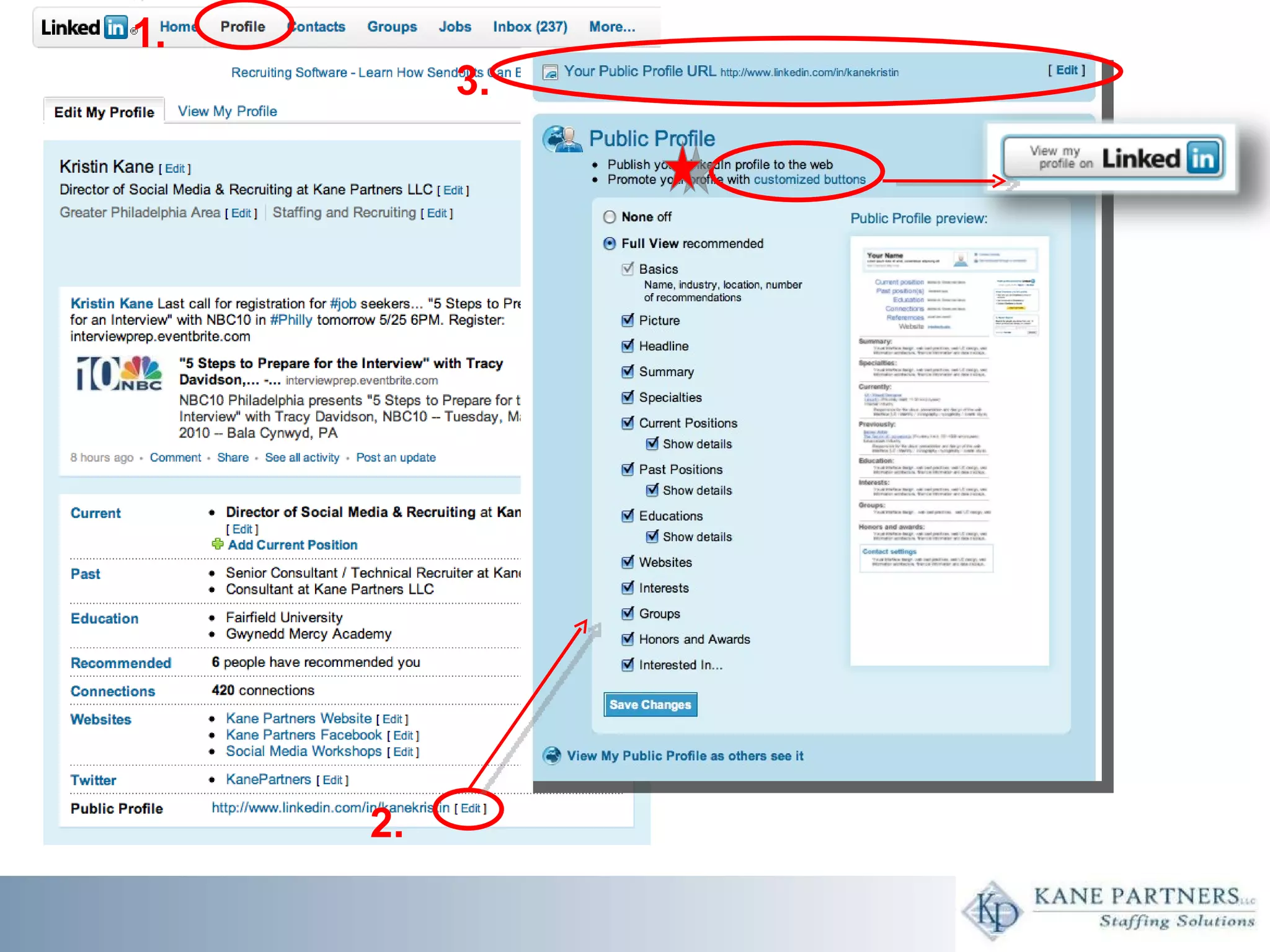 LinkedIn Sample Presentation Slides | PPT