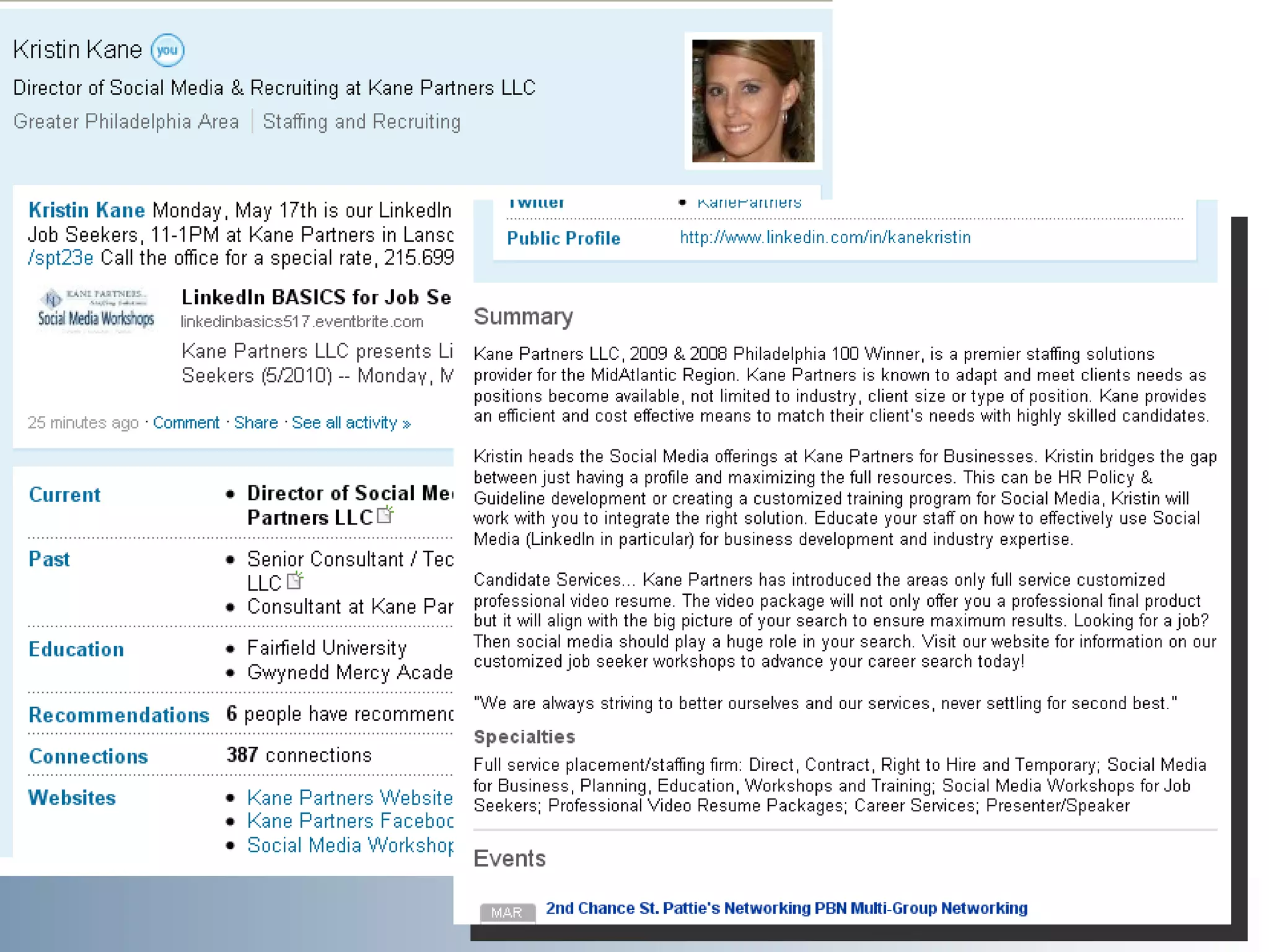 LinkedIn Sample Presentation Slides | PPT