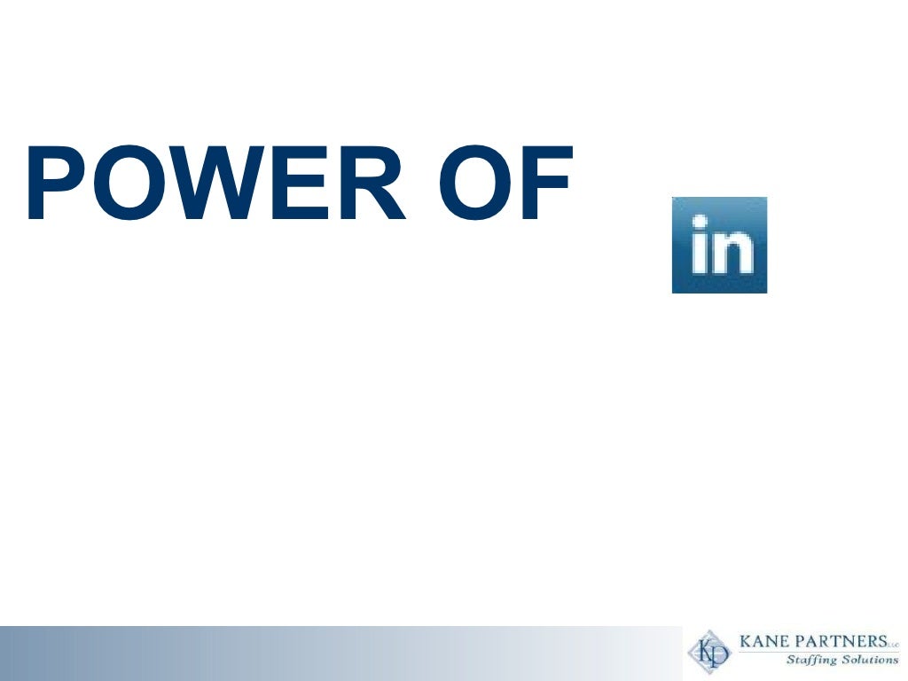 LinkedIn Sample Presentation Slides