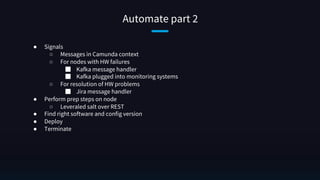 Server fleet management using Camunda by Akhil Ahuja | PPT