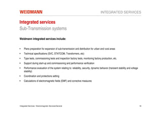 WEIDMANN Integrated Services | PDF