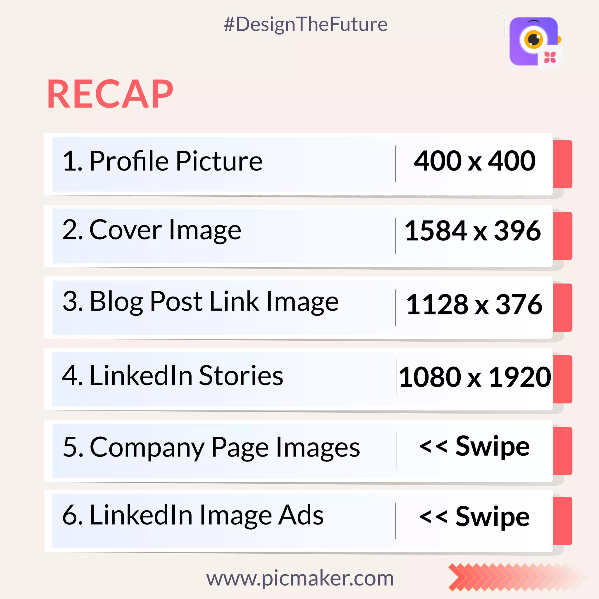 Complete LinkedIn Size Guide | PDF