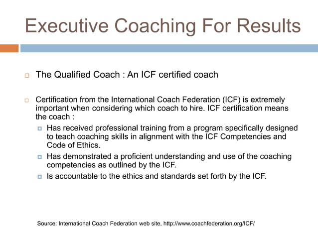 Executive Coaching Proposal | PPTX