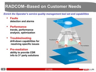 Radcom Overview | PPT