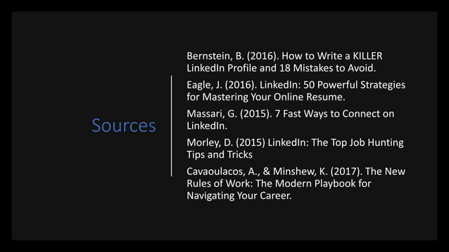 Linkedin slides | PPT
