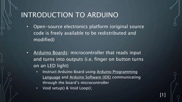 Arduino Environment Tutorial | PPT
