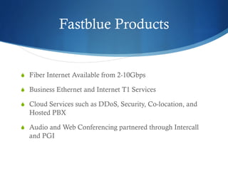Fastblue communications | PDF