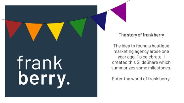 The story of frank berry | PPT
