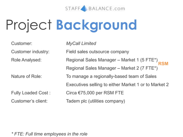 Staff Balance Implementation | PPT