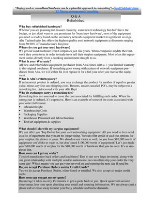 Vendor Profile | PDF