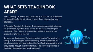 LinkedIn Spotlight: Teachnook's Rise to Startup Stardom in 2023 Revealed | PPT